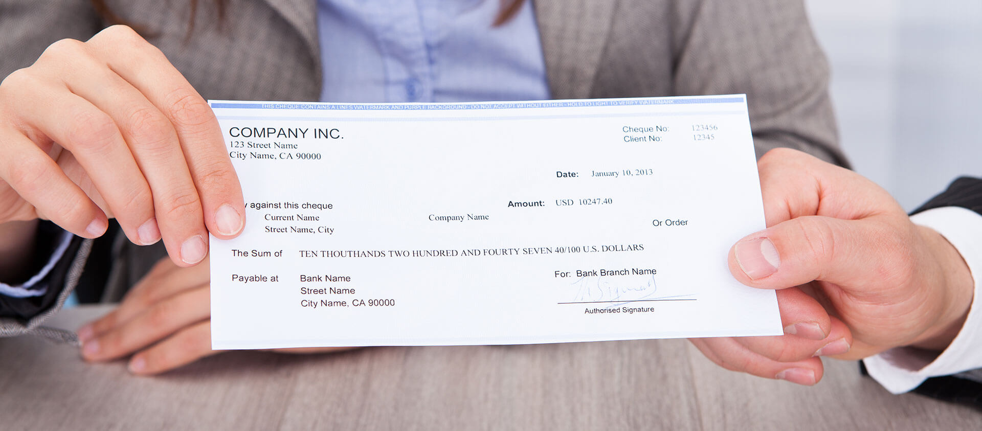 Business Check Cashing CFSC