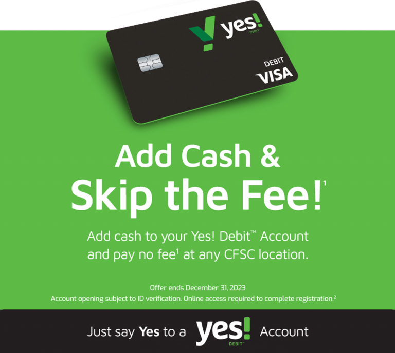 Yes! Debit™ | Personal Services | CFSC